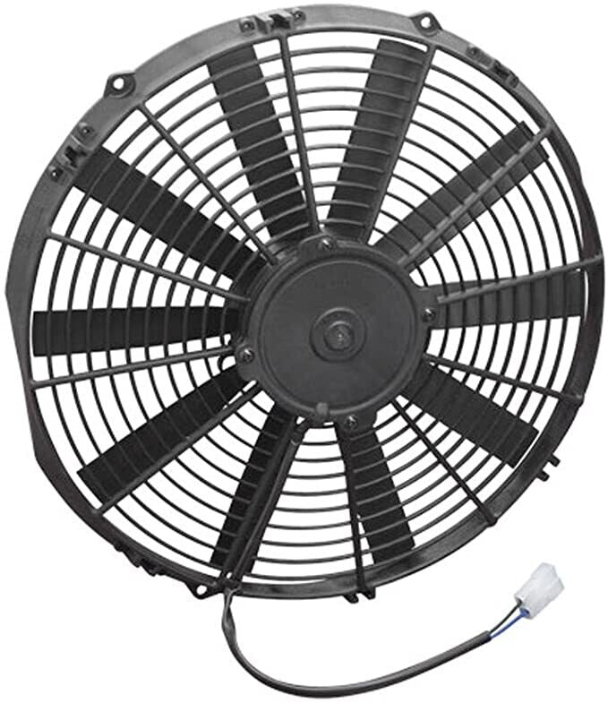 Spal 14" Straight Blade Low Profile Fan (Pusher) for A/C Upgrade – CAtuned